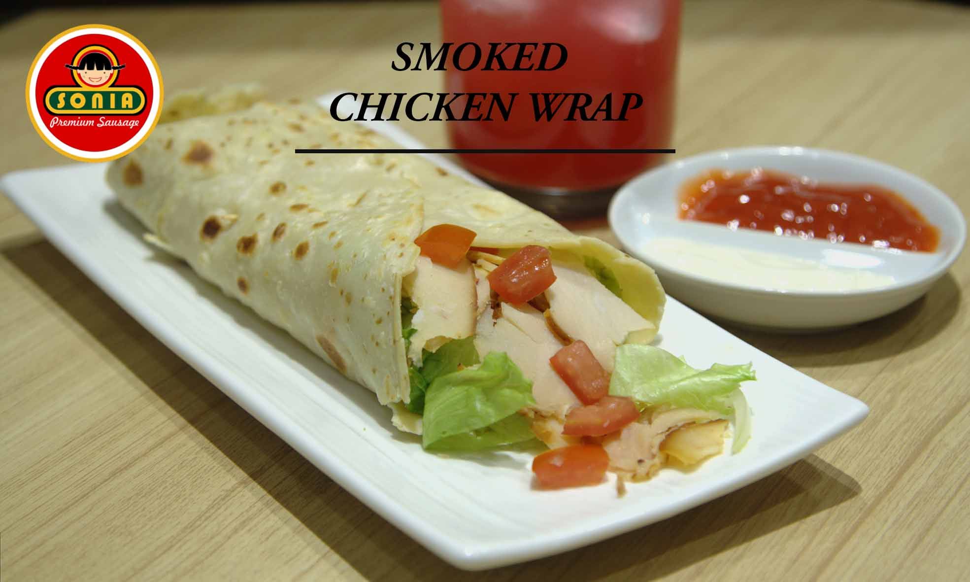 SMOKED CHICKEN WRAP | Sonia - Premium Sosis Dunia